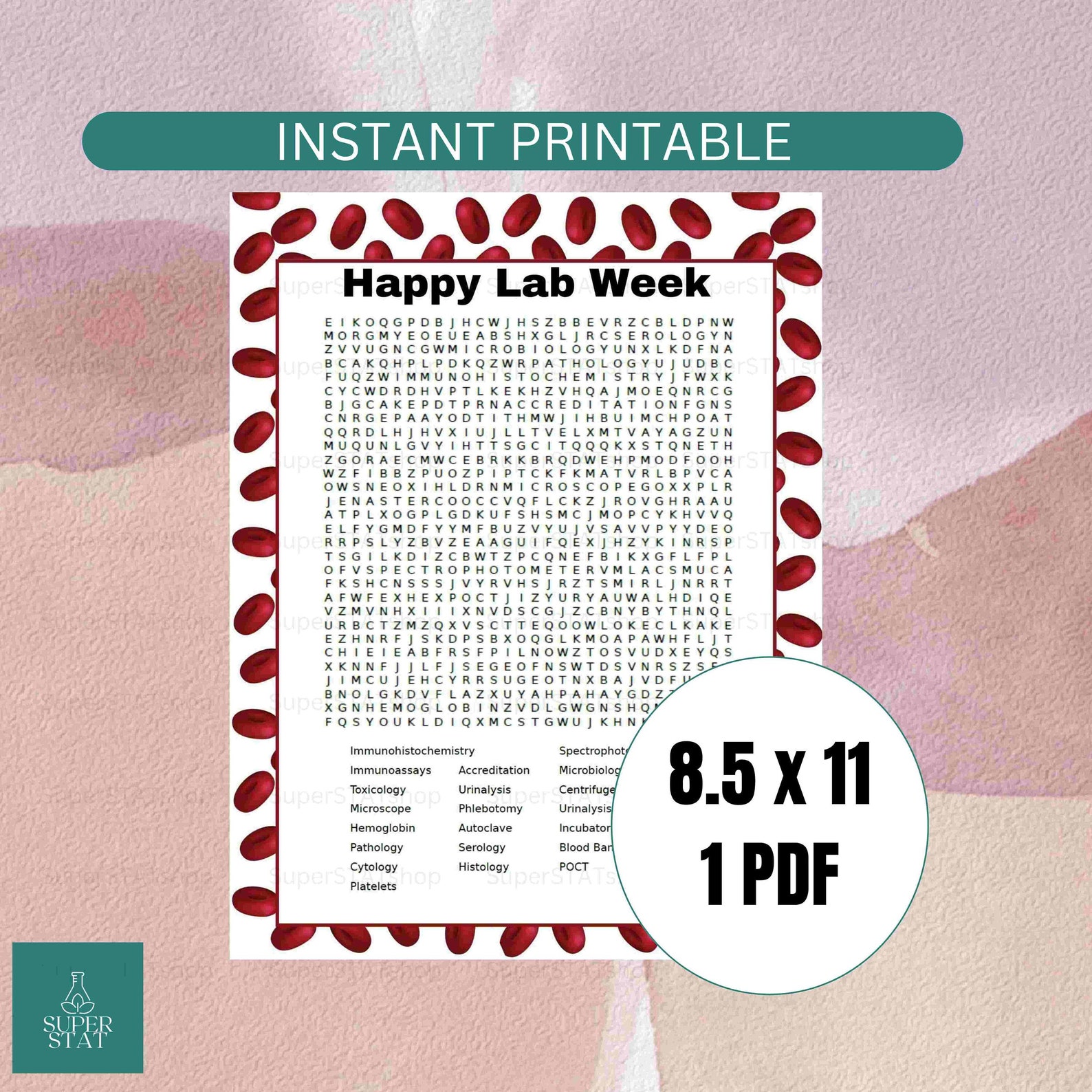 Printable Lab Week, Lab is Everything, Digital 2024 Laboratory Week ...