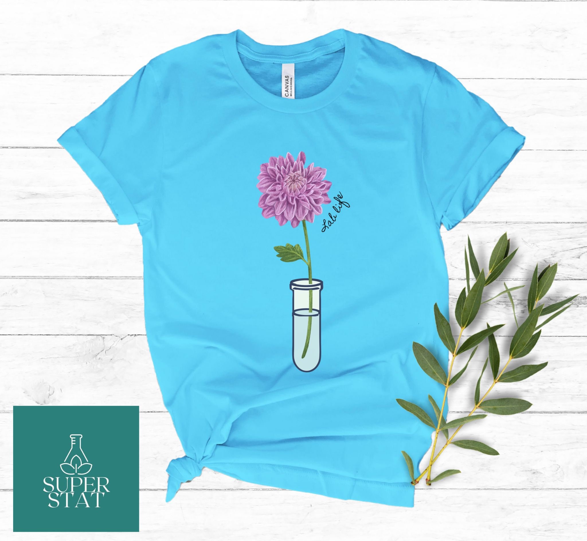 Lab Life Shirt Plant Lover Scientist Lab Life Tshirt Laboratory ...