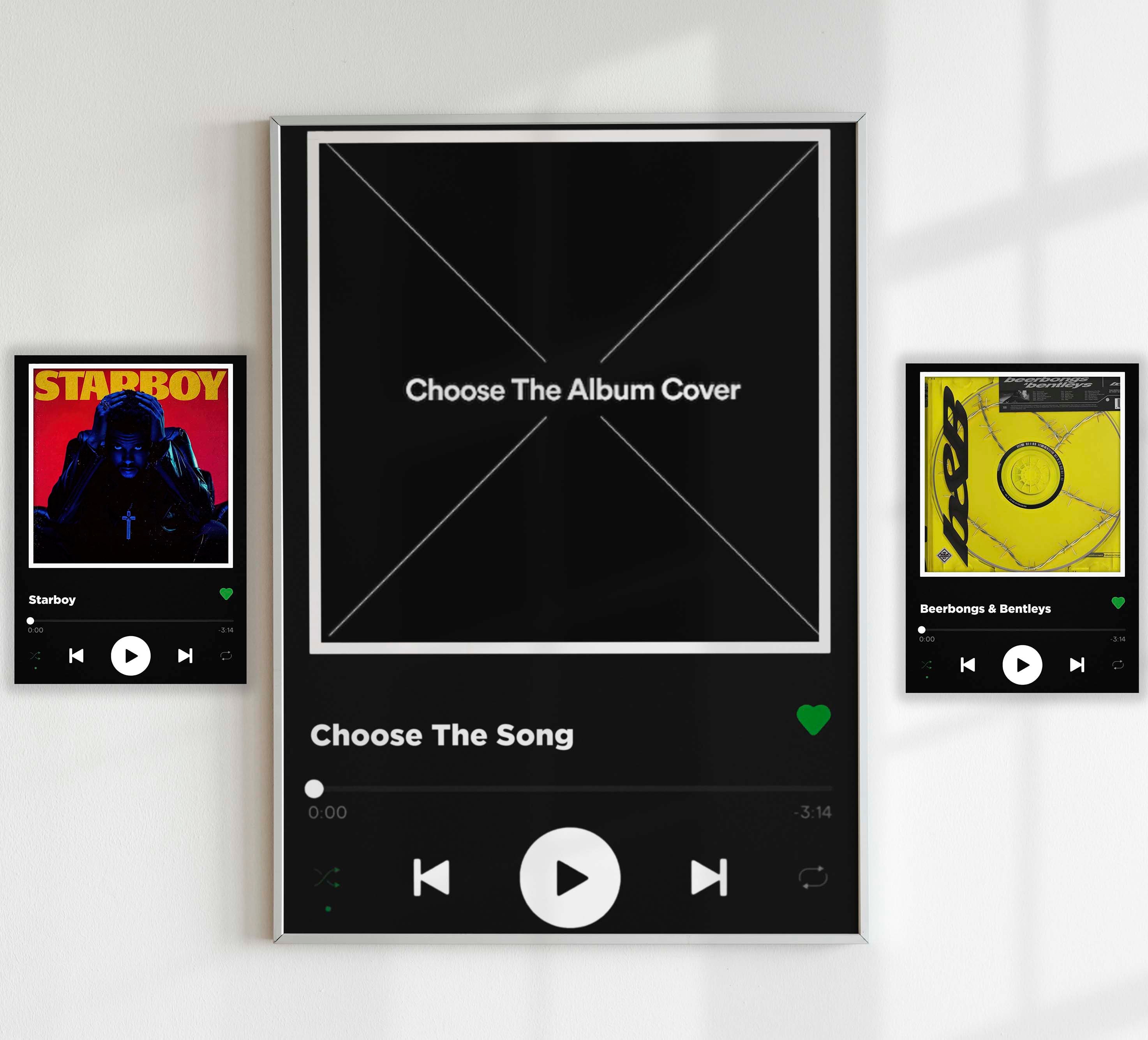 Custom Spotify Album Posters Choose Your Favourite Album - Etsy