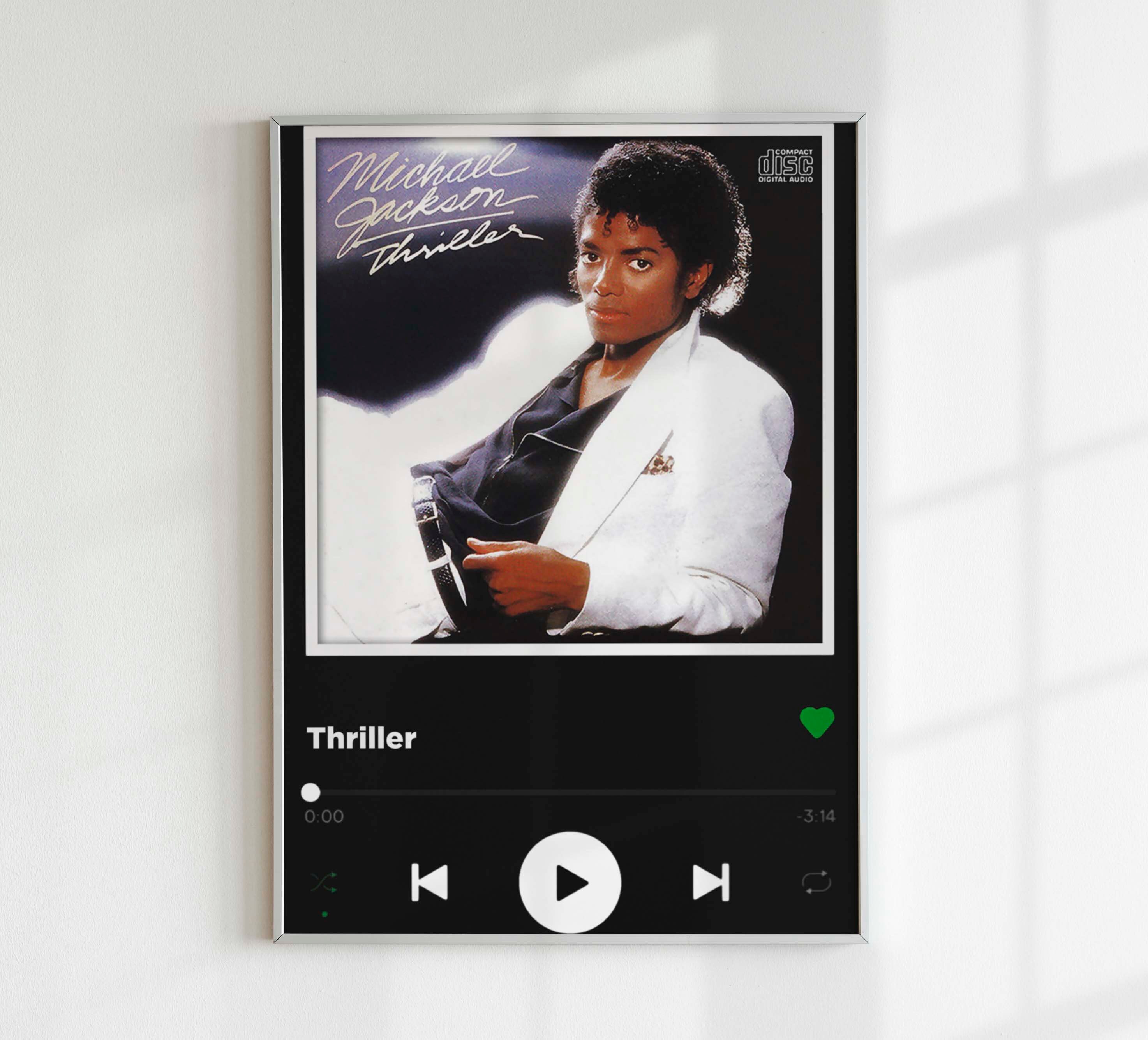 Michael Jackson Album Cover Poster Print Wall Art Decor for - Etsy Canada