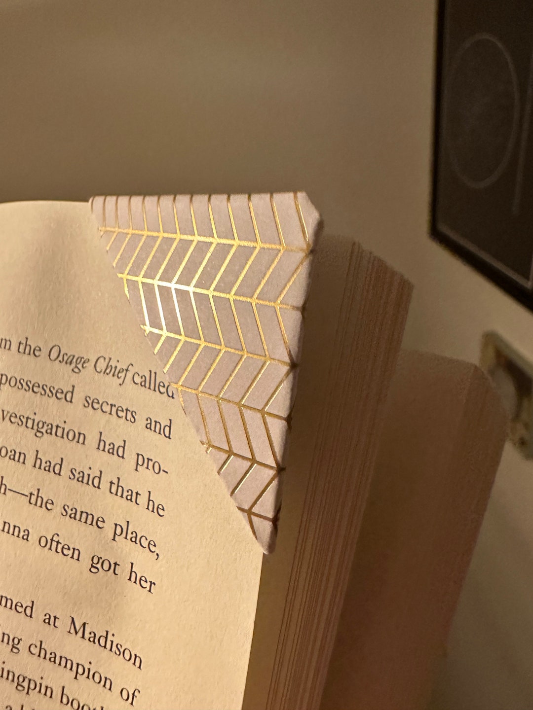 Hand-folded Origami Corner Bookmarks - Etsy