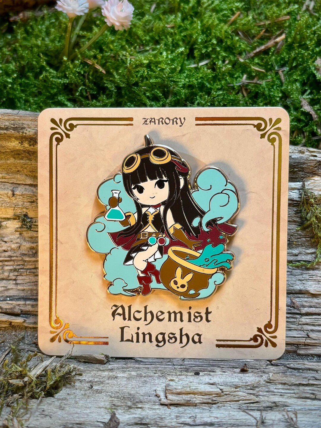 Alchemist Lingsha - Fantasy HSR Enamel Pin - Etsy