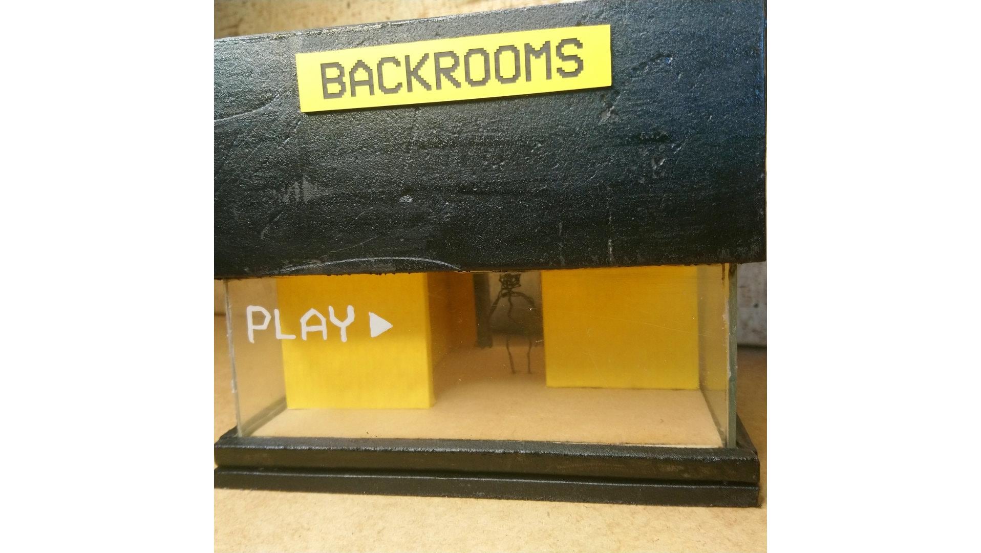 BACKROOMS Display Model With Entity - Etsy