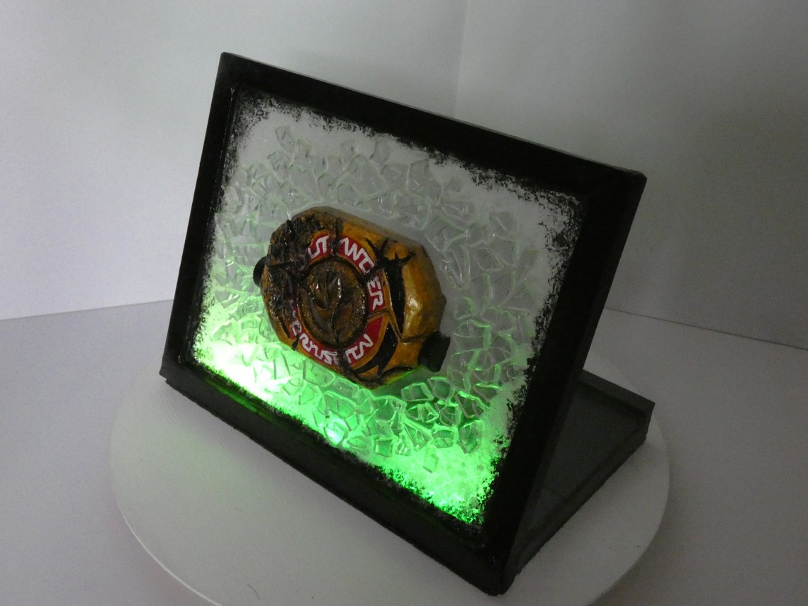Green Ranger Power Morpher Custom Light Frame Damaged Morpher Power ...