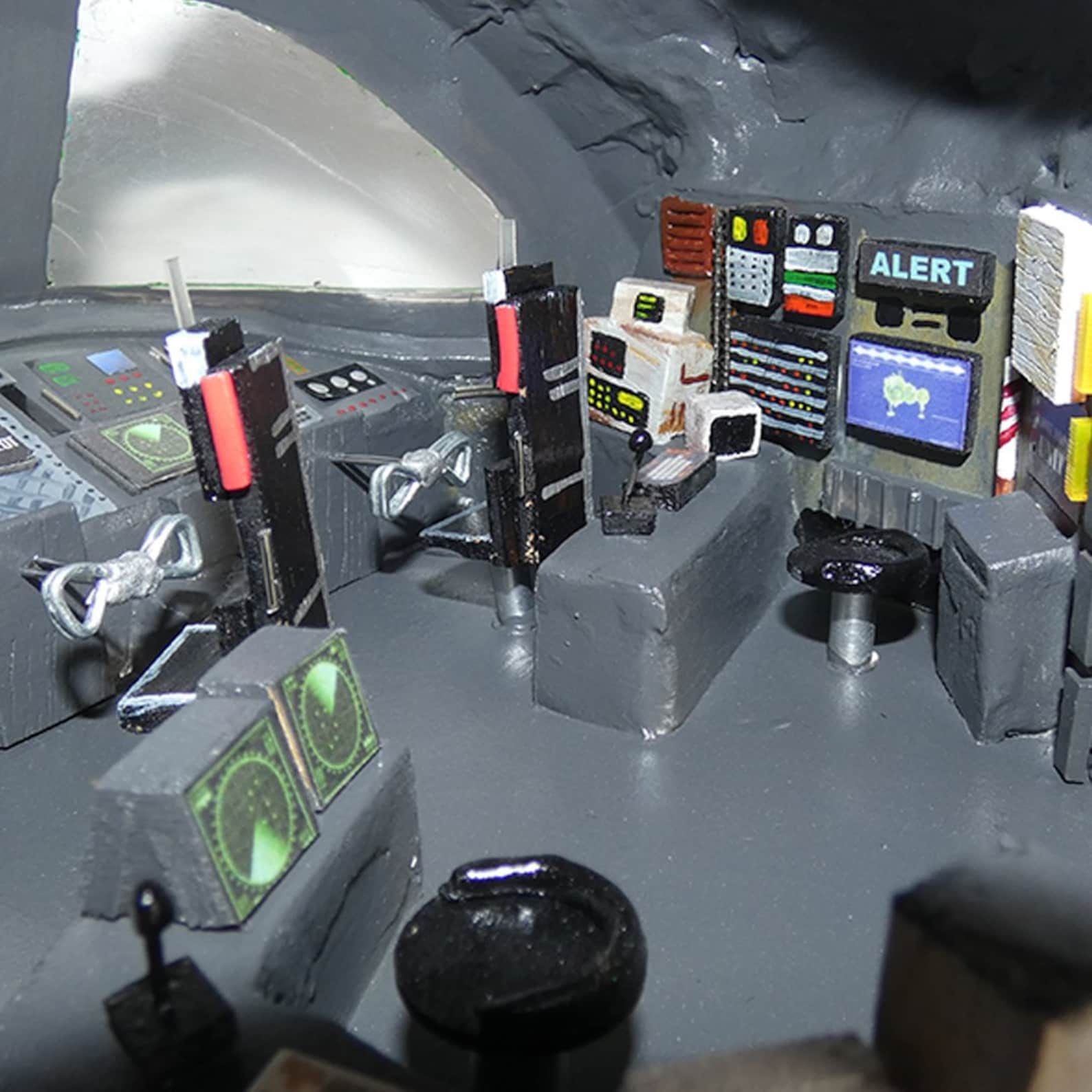 Red Dwarf Starbug Miniature Model Etsy