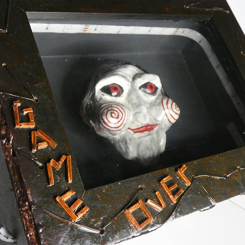 SAW X 10 Billy Puppet Jigsaw Light Box - Etsy