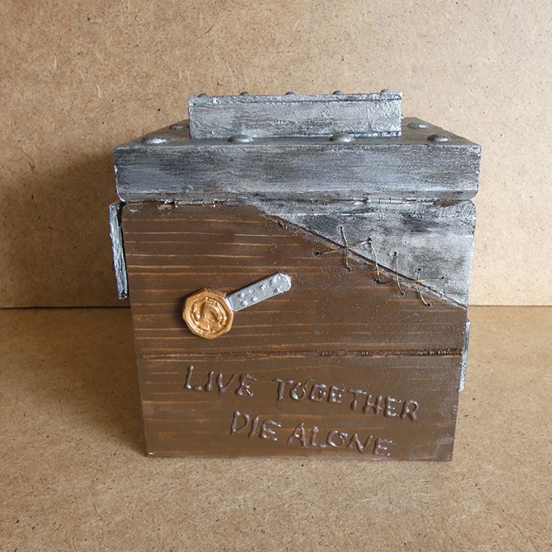 LOST Tv Show Hatch Inspired Wooded Box | Dharma - Etsy