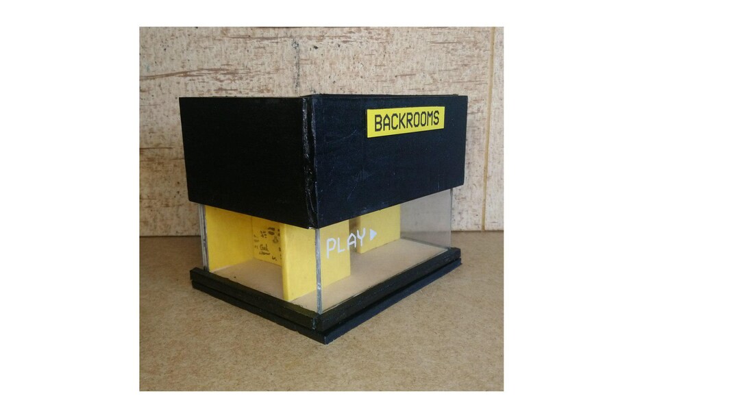 BACKROOMS Display Model With Entity - Etsy