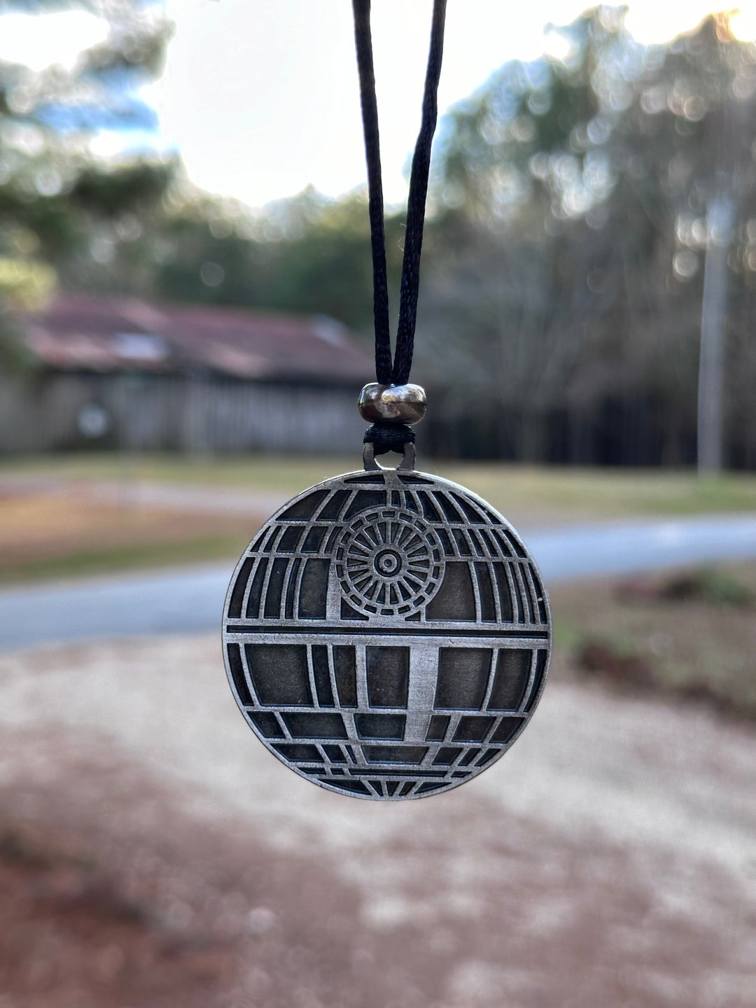Star Wars Death Star Car Charms, Rear View Mirror Charms, Car Accessory ...