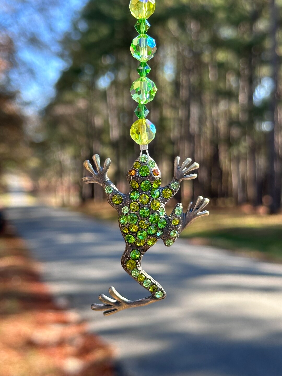 Frog Car Charms Frog Charm Turtle Charm Frog Pendant Rear - Etsy