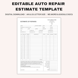 invoice template etsy