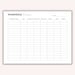 Printable Inventory Tracker, Inventory Log, Product Inventory ...