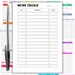 Printable Income Tracker, Monthly Budget Income Sheet, Finance Planer ...