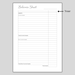 Printable Balance Sheet Template, Financial Statement, Assets ...