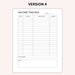Printable Income Tracker, Money Tracker, Income Template, Income Log ...