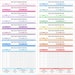 Editable Employee Attendance Record, Printable Employee Absence Tracker ...