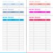 Printable Income Tracker, Monthly Budget Income Sheet, Finance Planer ...