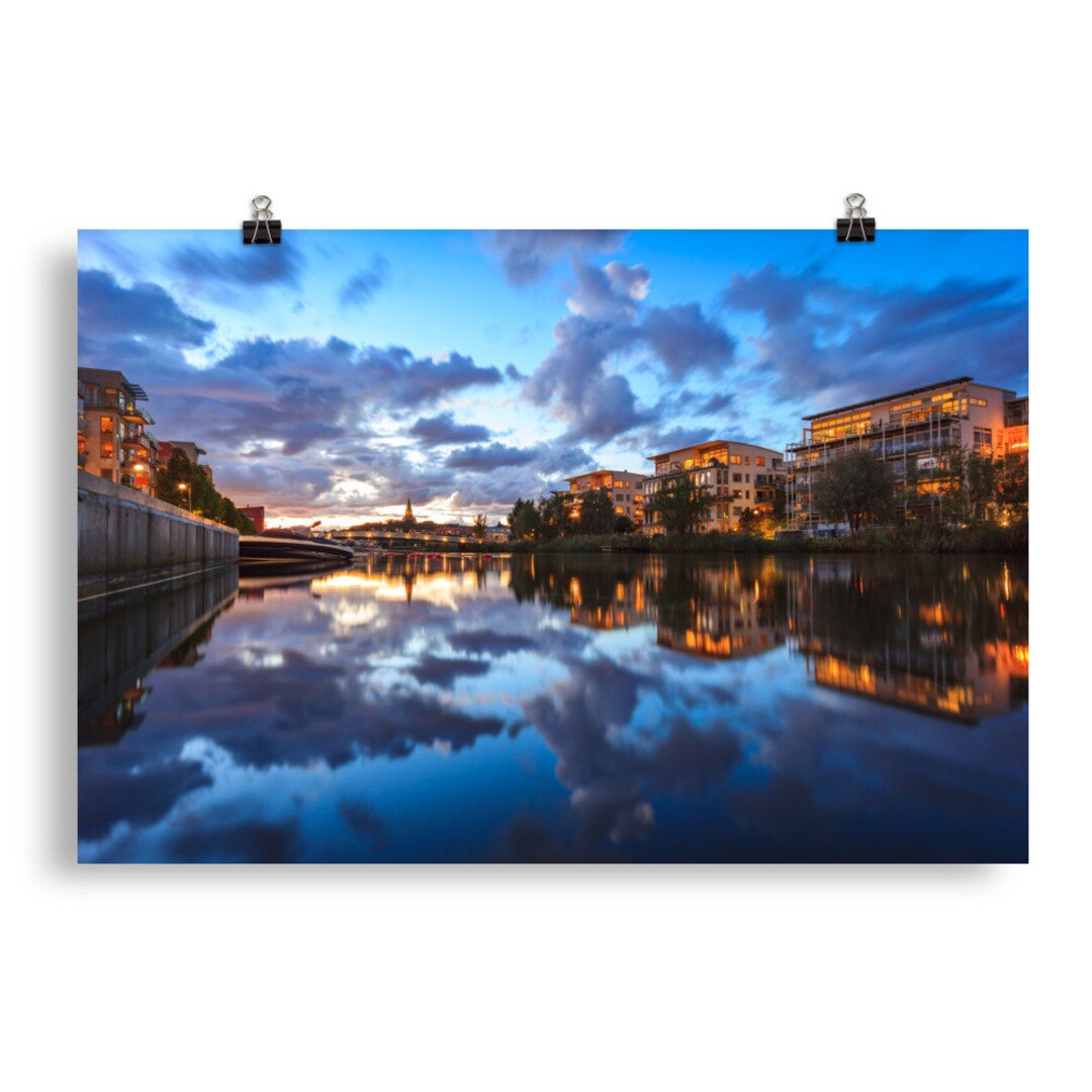 Hammarby Sjöstad, Stockholm - Poster, Photo Print, Gift - Etsy