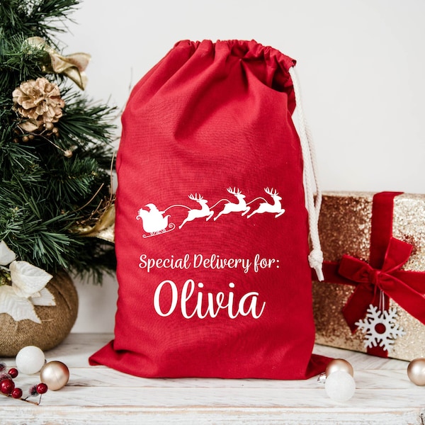 Personalised Extra Large Christmas Sack - Etsy