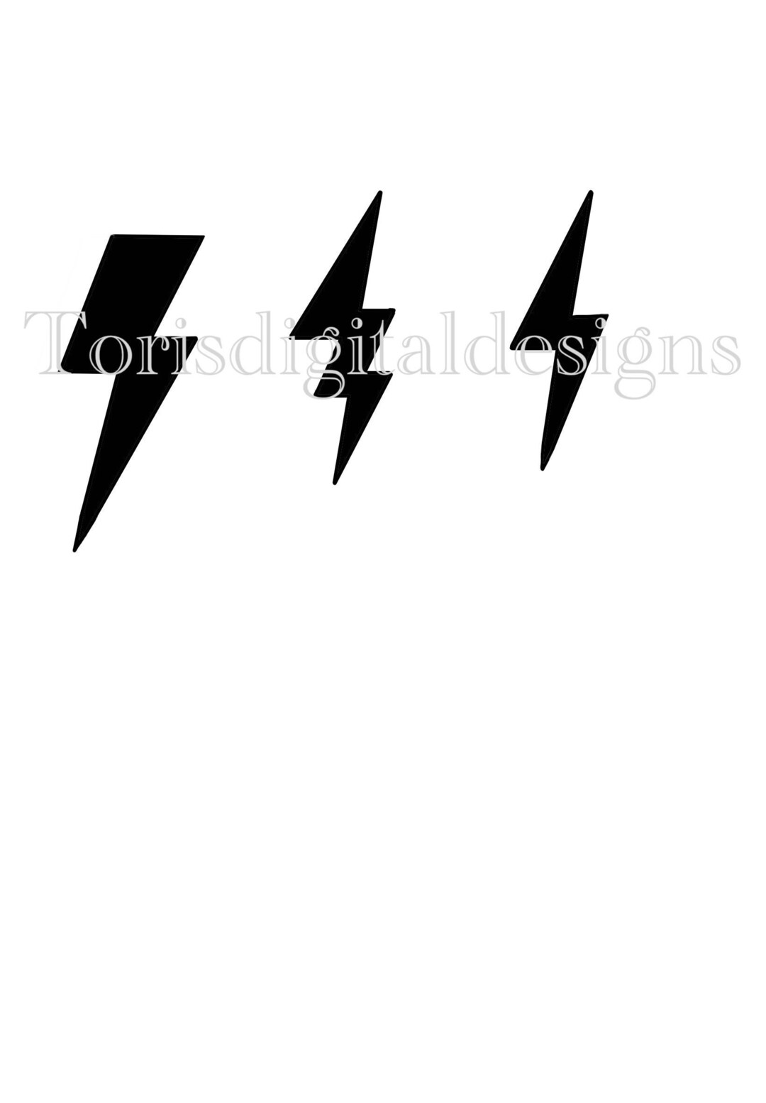 Lighting Bolts SVG - Etsy
