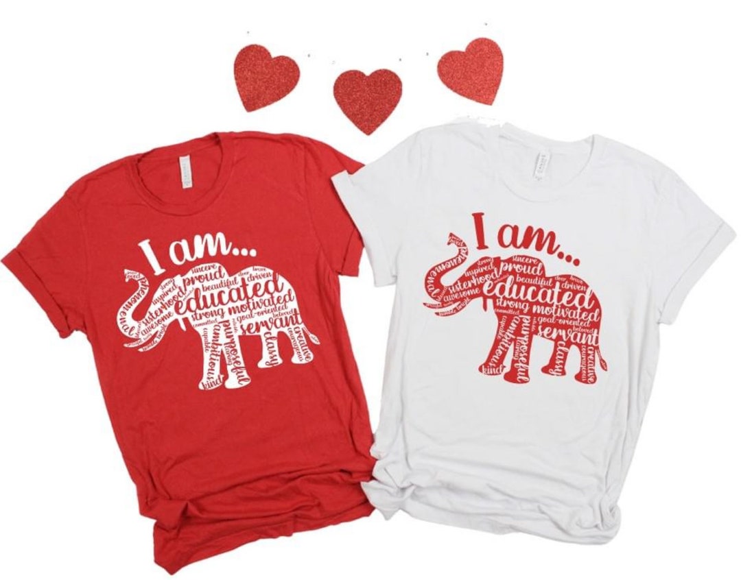 Delta Sigma Theta Sorority T-shirt, Delta Elephant, DST, 1913 Howard ...