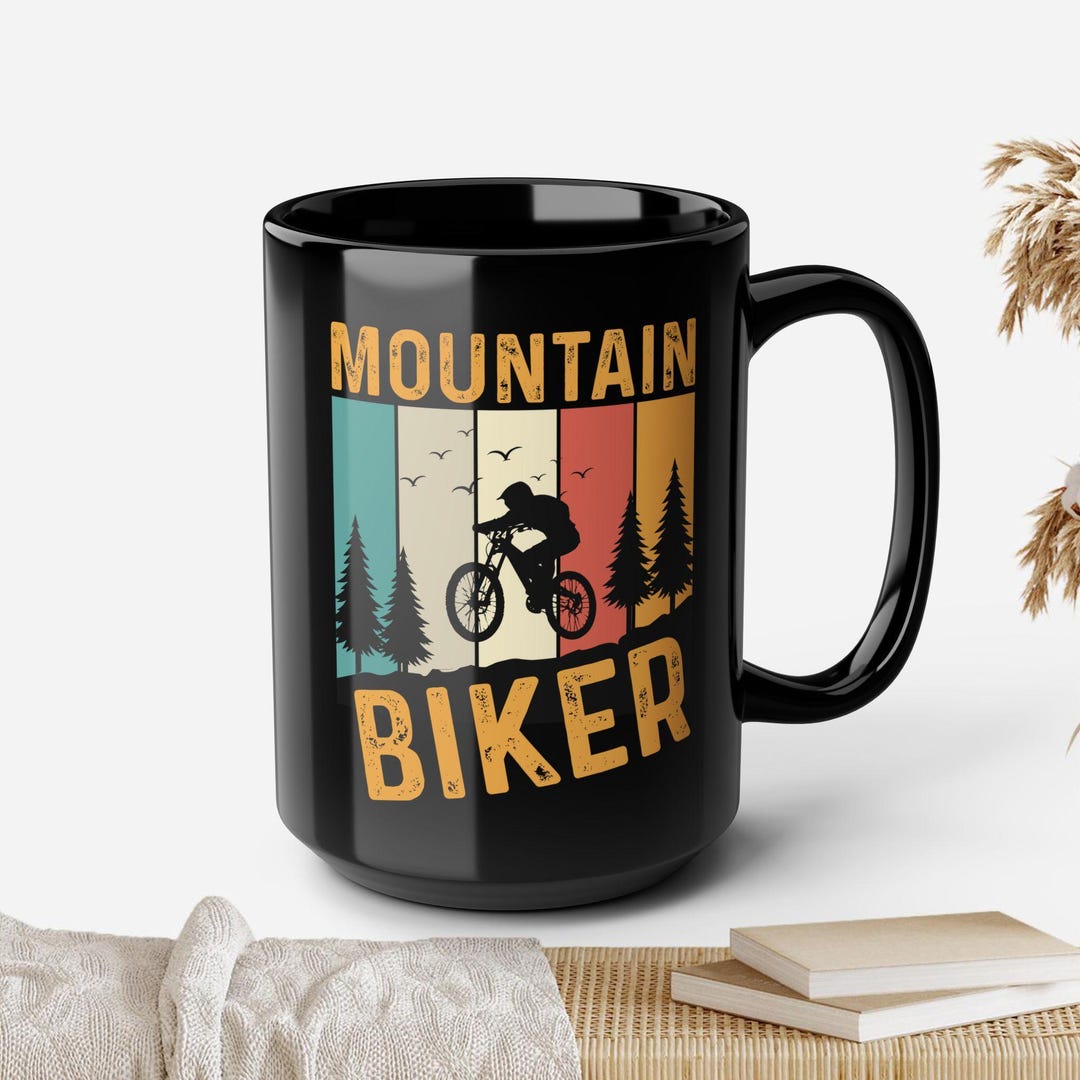 Unique Mountain Bike Mug for Cyclist Husband, Funny Christmas or ...