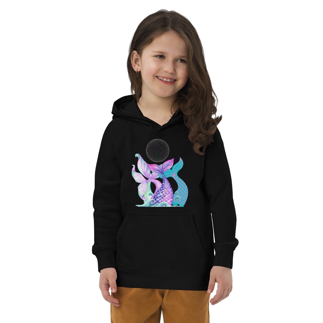 Mermaid Squad Sweater, Mermaid Birthday Hoodie, Mermaid Sweater Girls ...