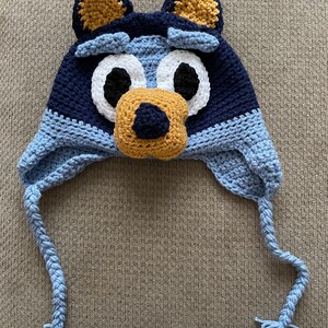 Bluey, Bingo, Bandit, and Chilli Hats - Etsy