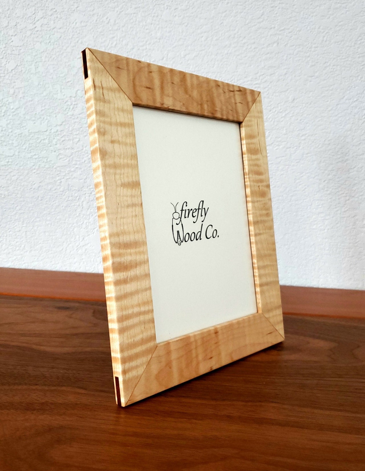 Curly Maple Picture Frame - Etsy