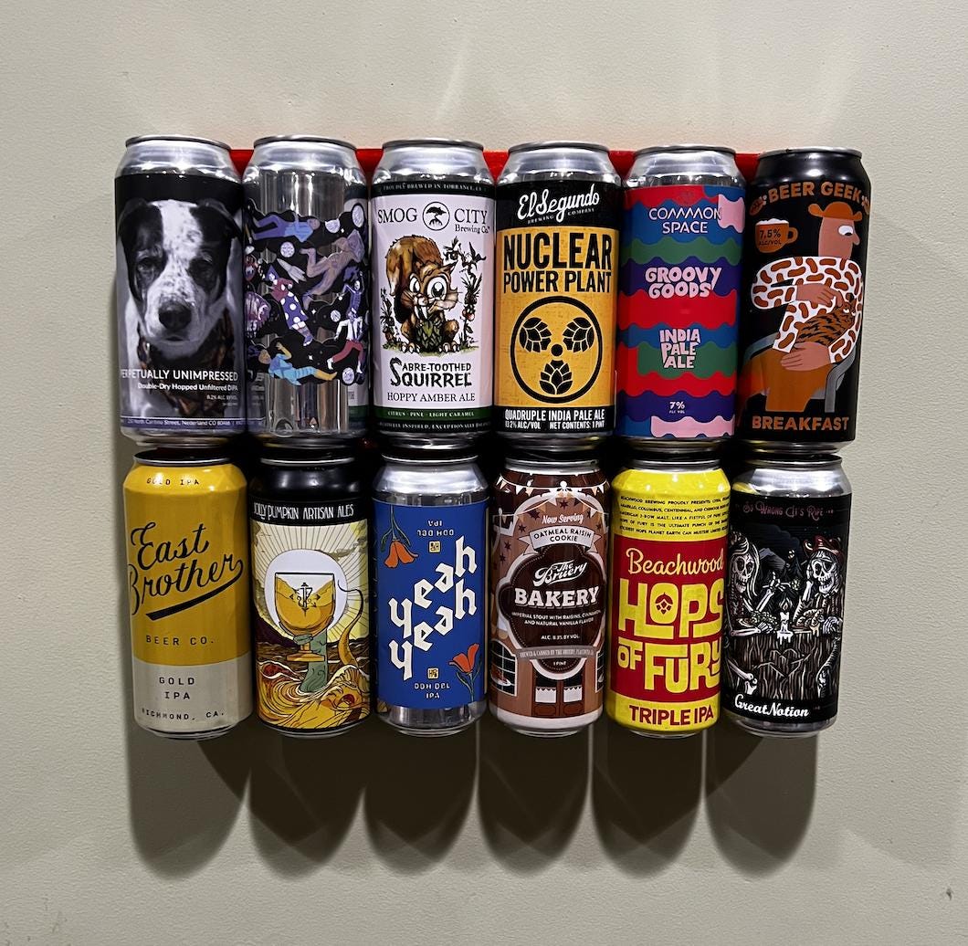 Modern Can Frame - Ted Hold My Beer - Etsy