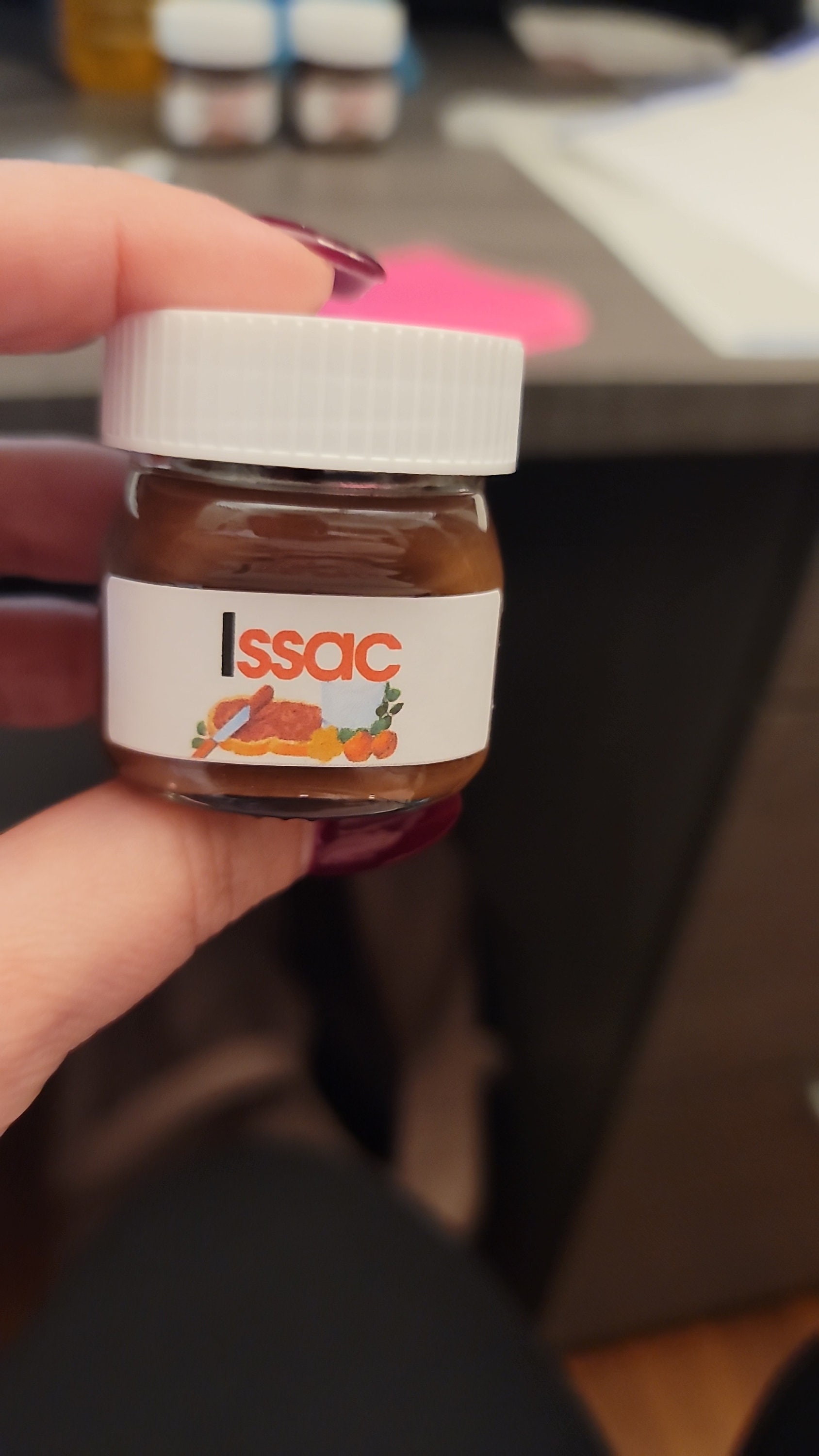 Mini Personalized Nutella - Etsy