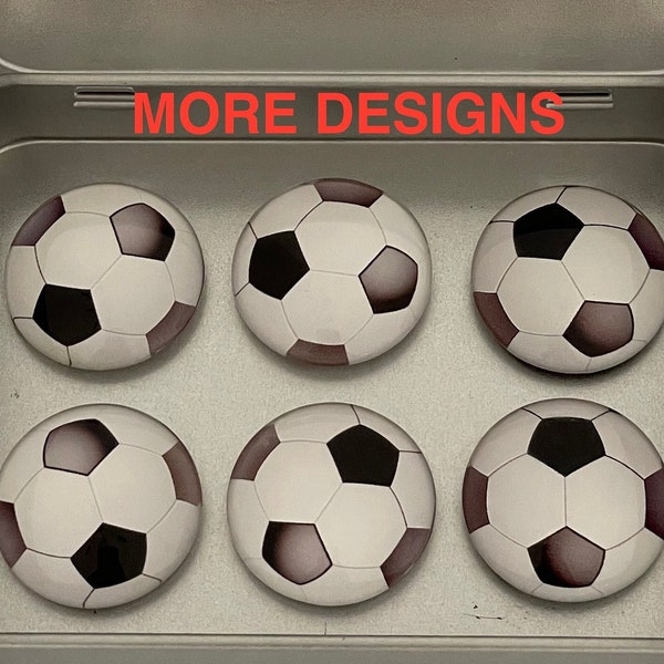 Soccer Ball Magnets - Etsy