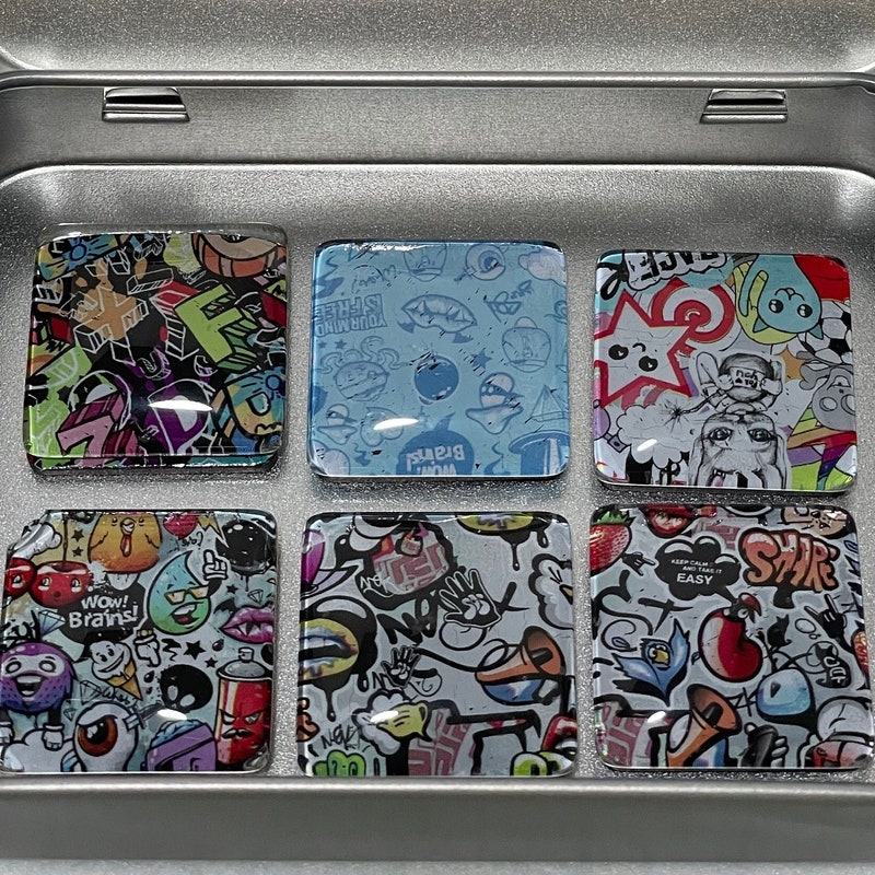 Graffiti Tiles - Etsy