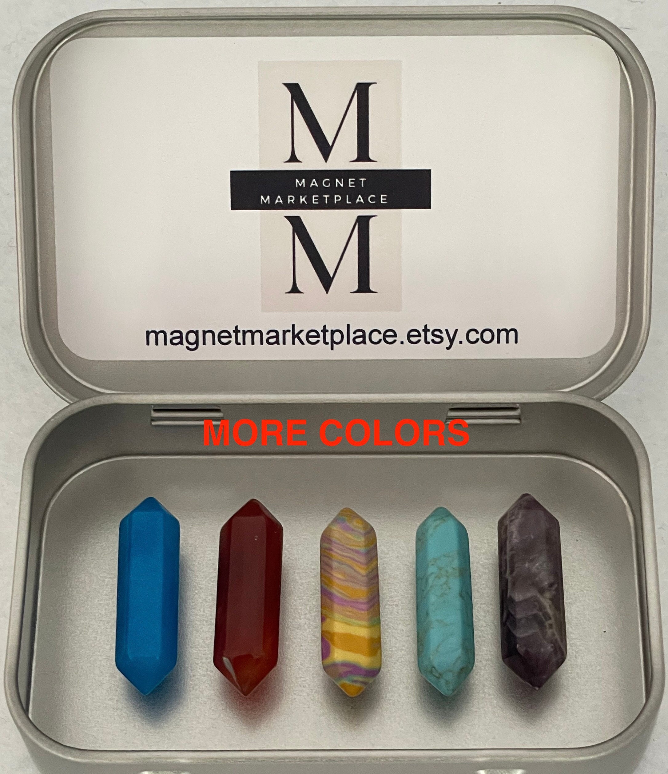 Healing Crystals Magnet Set Healing Stones Magnets Chakra Crystals ...