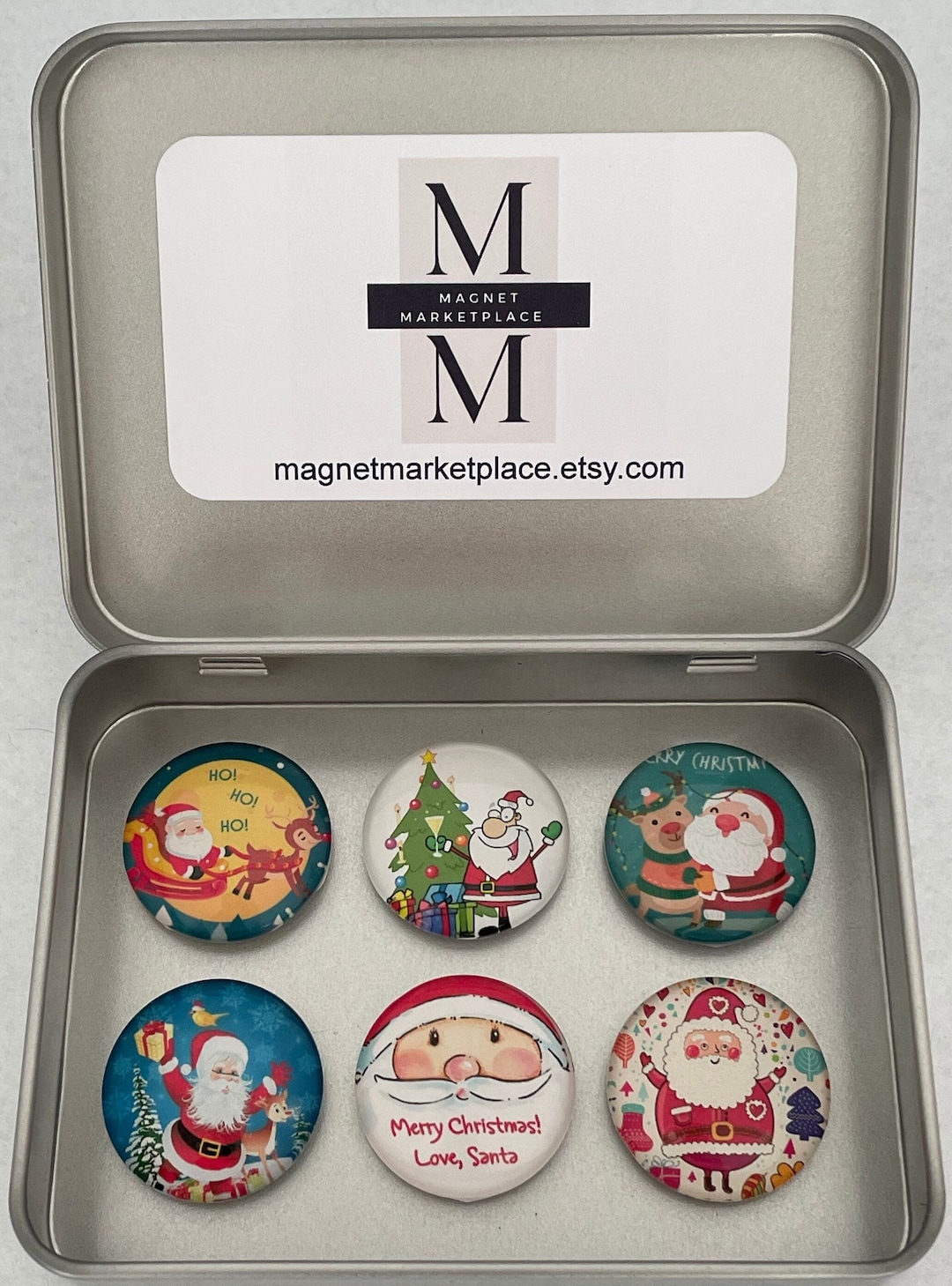 Santa Claus Magnets | Christmas Magnets | Xmas Magnets | Santa Gift ...
