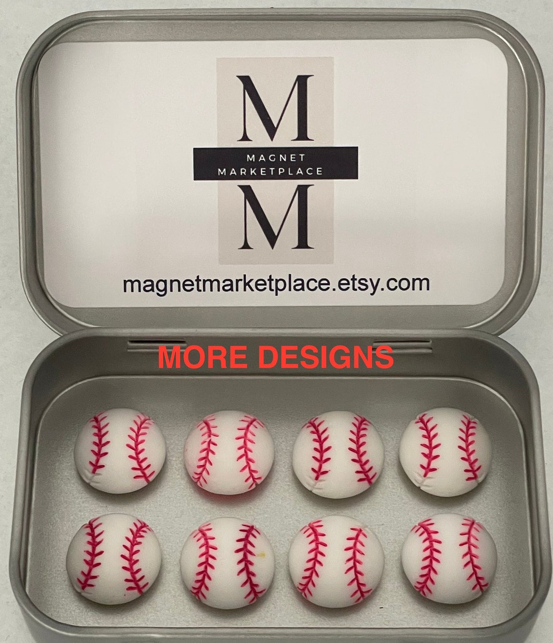 Baseball Magnet Set | Gifts for Men | Baseball Mom Gift | Dorm Room ...