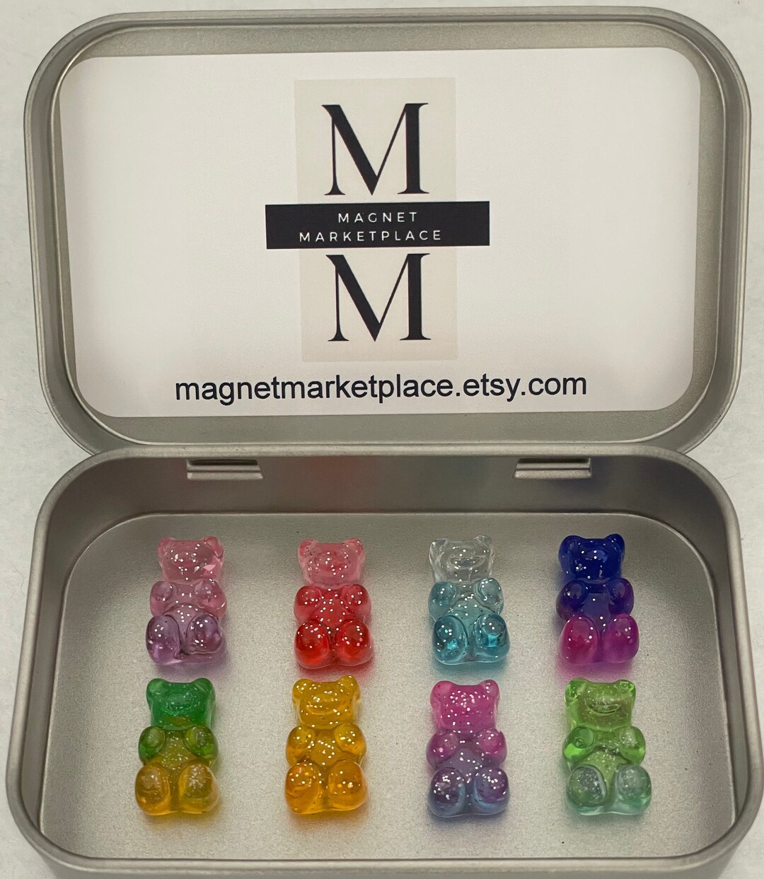 Gummy Bears Magnet Set Gummy Bear Art Gummy Bear Charm Magnet Fridge ...