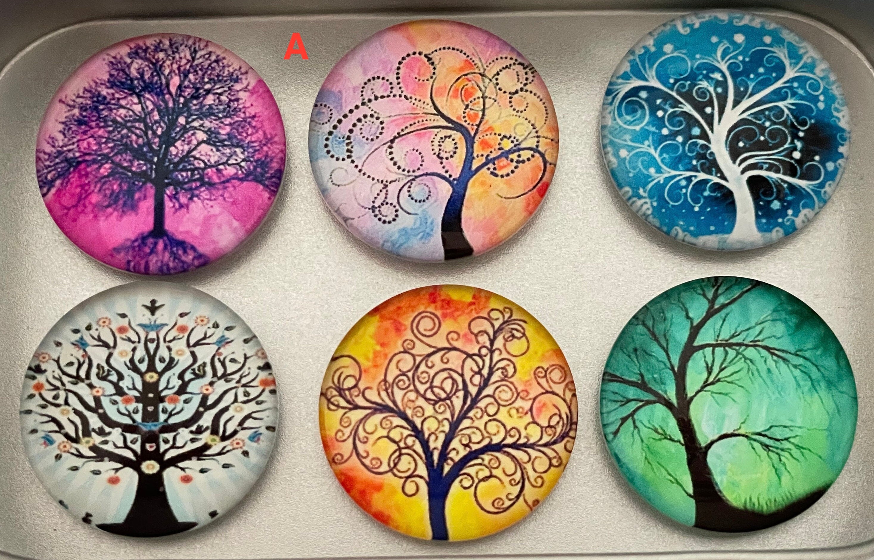 Tree of Life Magnets Nature Magnet Set Gift for Friend - Etsy