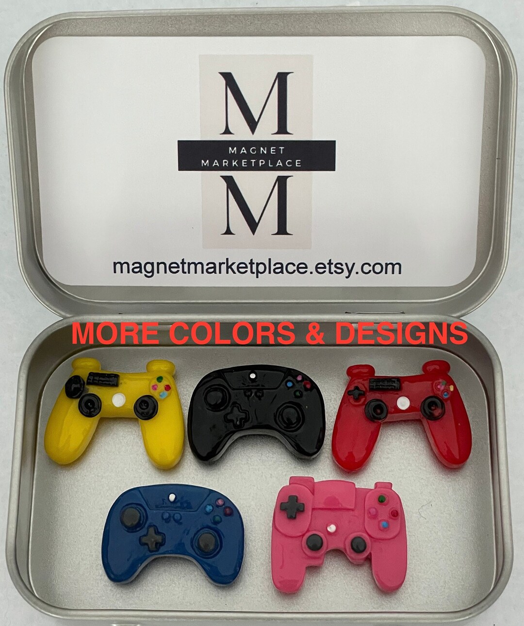 Video Game Controller Magnets Miniature Dollhouse Game Controller Video ...