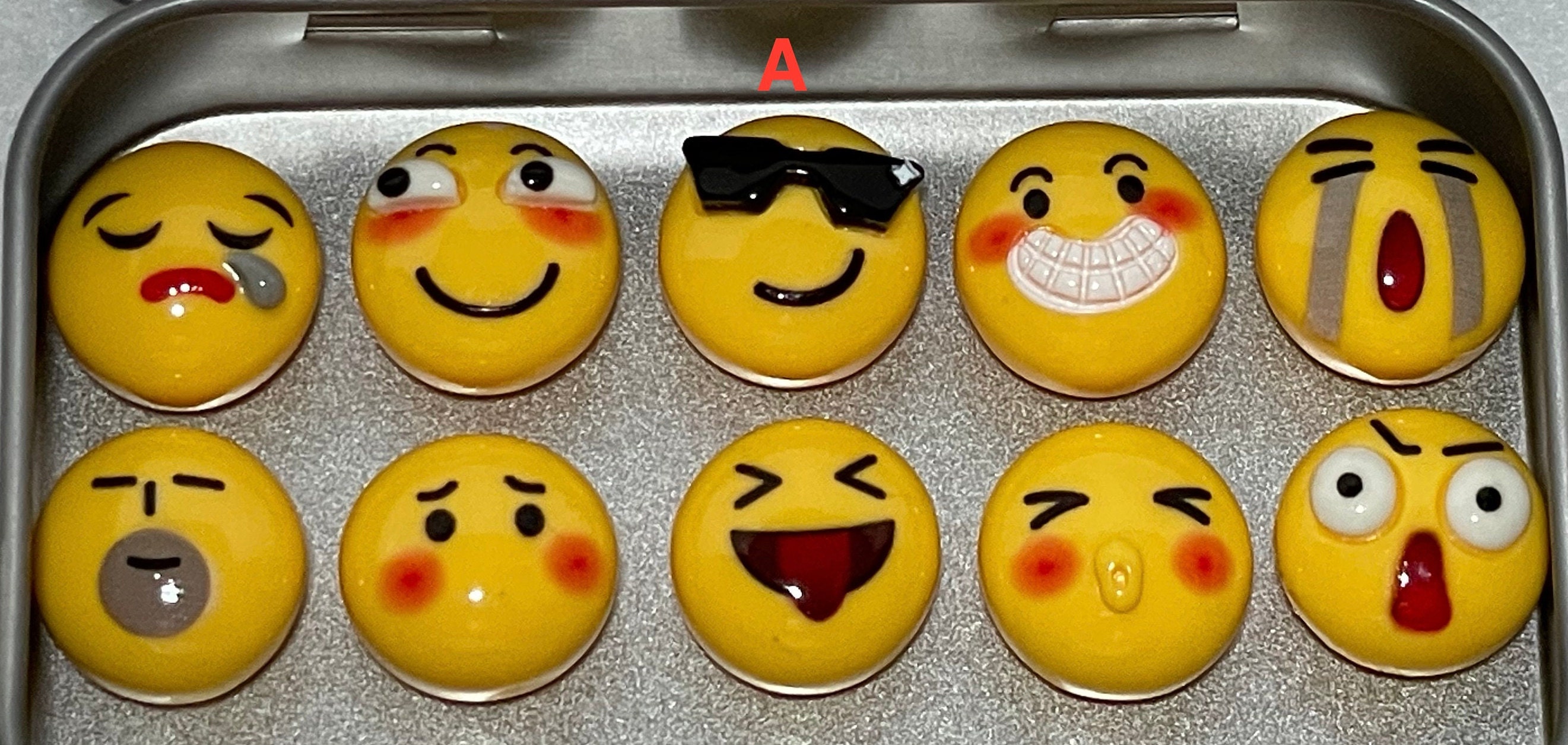 Emoji Magnets | Emoji Gifts | Emoji Face Magnets | Emoji Refrigerator ...