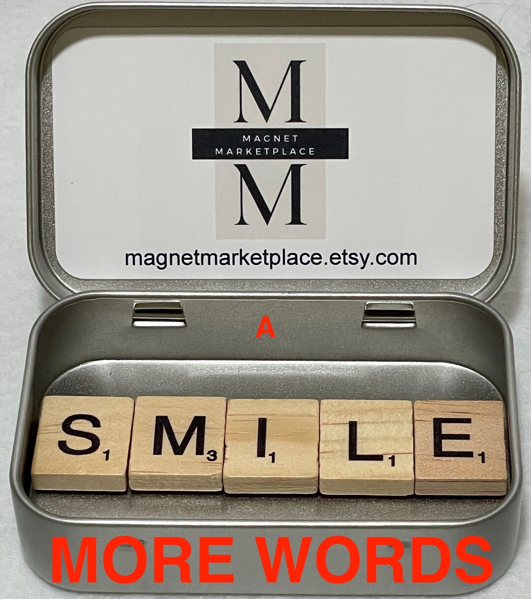 Scrabble Dishwasher Magnets | Wood Scrabble Magnet Set | Scrabble Words ...