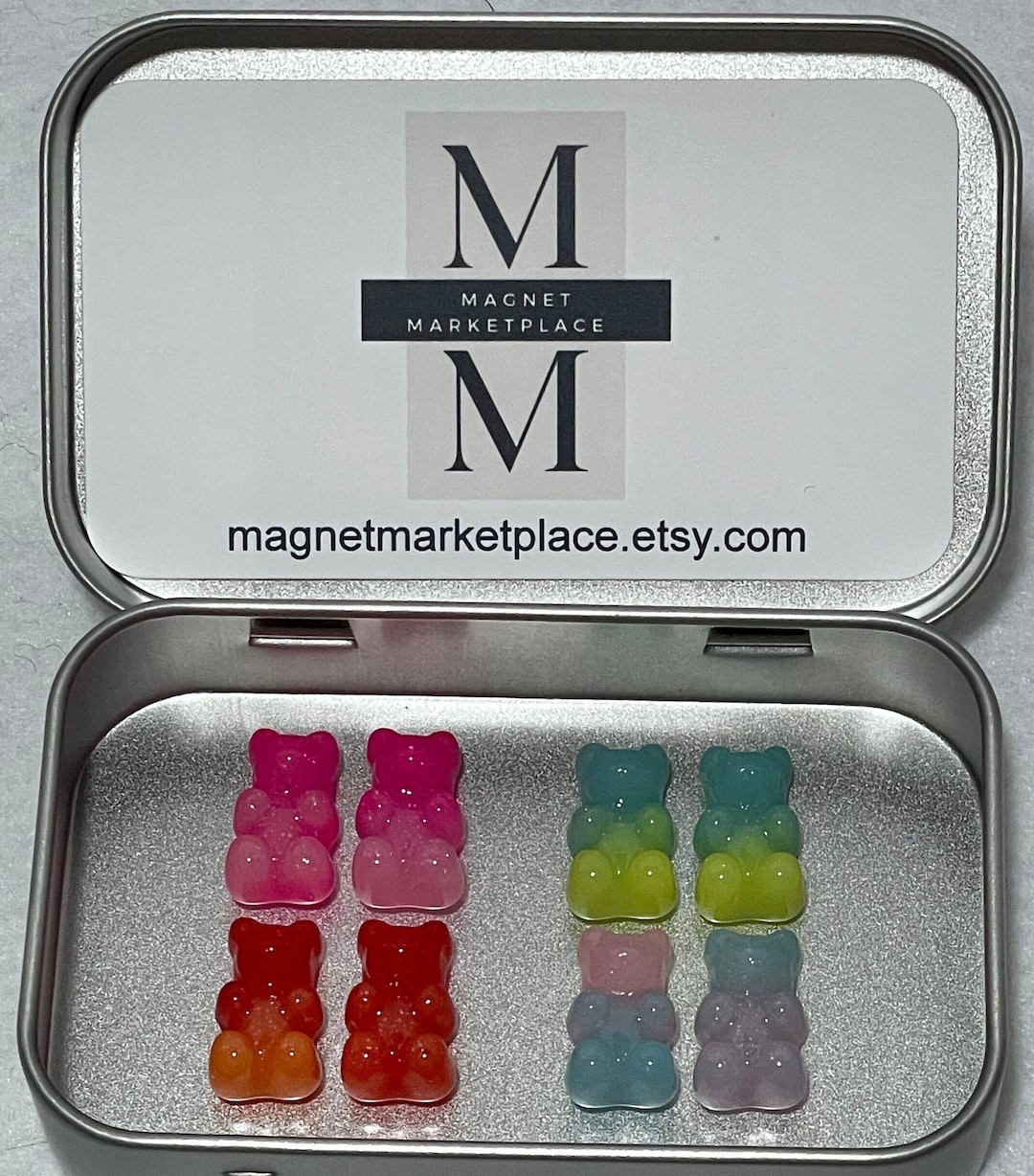 Gummy Bear Magnets Fridge Magnets Gummy Bear Art Gummy - Etsy