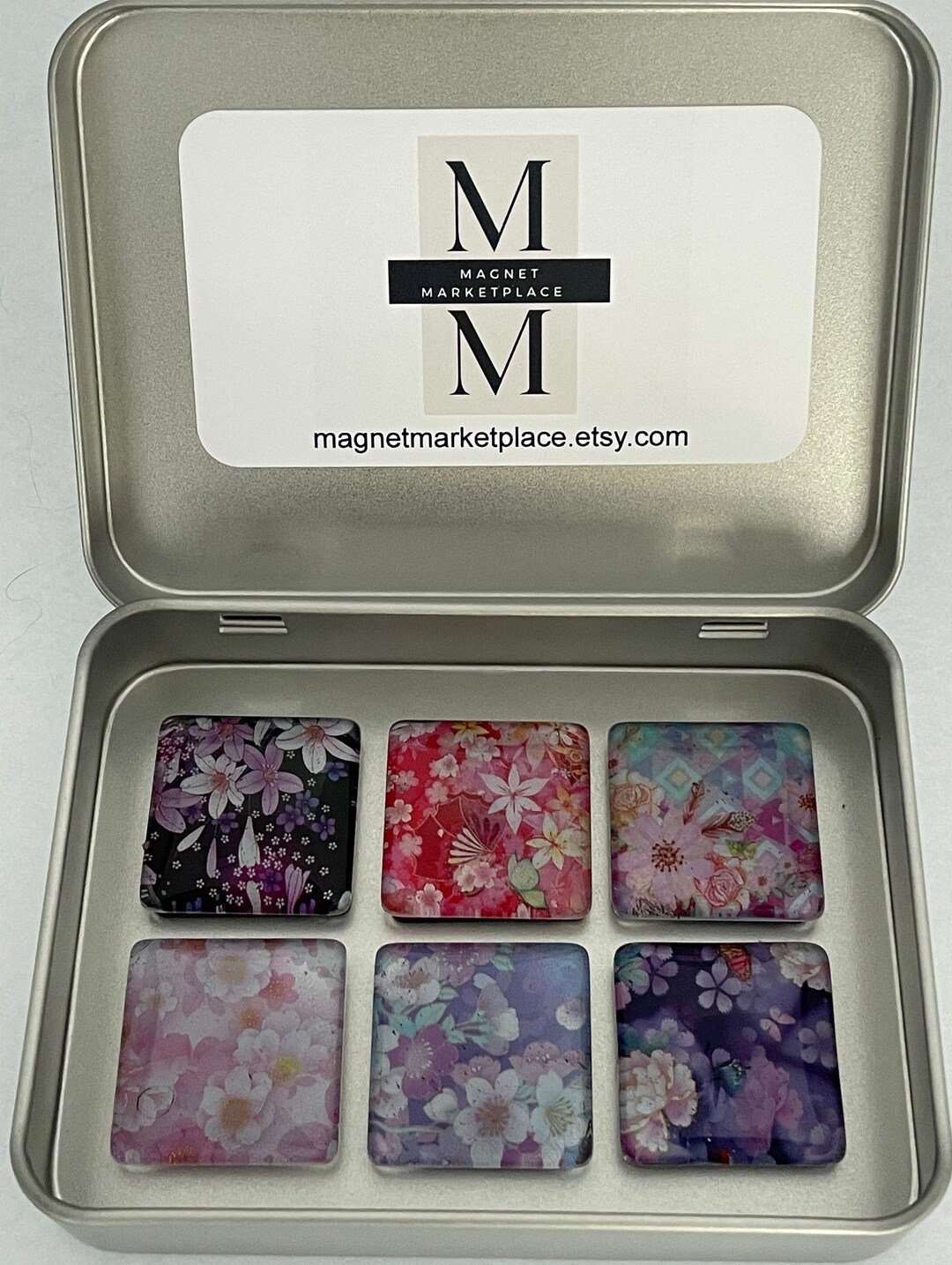 Floral Refrigerator Magnet Set Fridge Magnet Set Fridge Magnets Asian ...