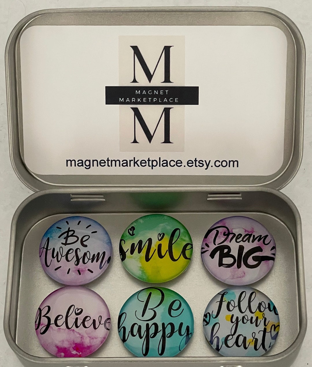 Positive Affirmation Magnets Inspirational Words Magnets Word Magnets ...