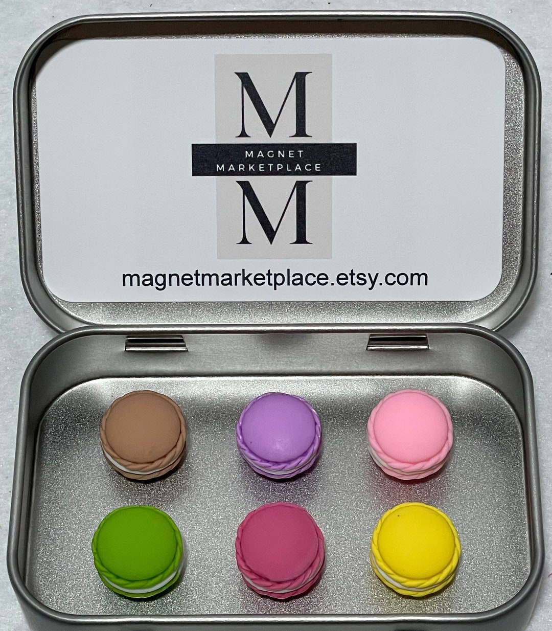 Imanes de galletas de macarrones / Favor de macarrones / Regalo para ...