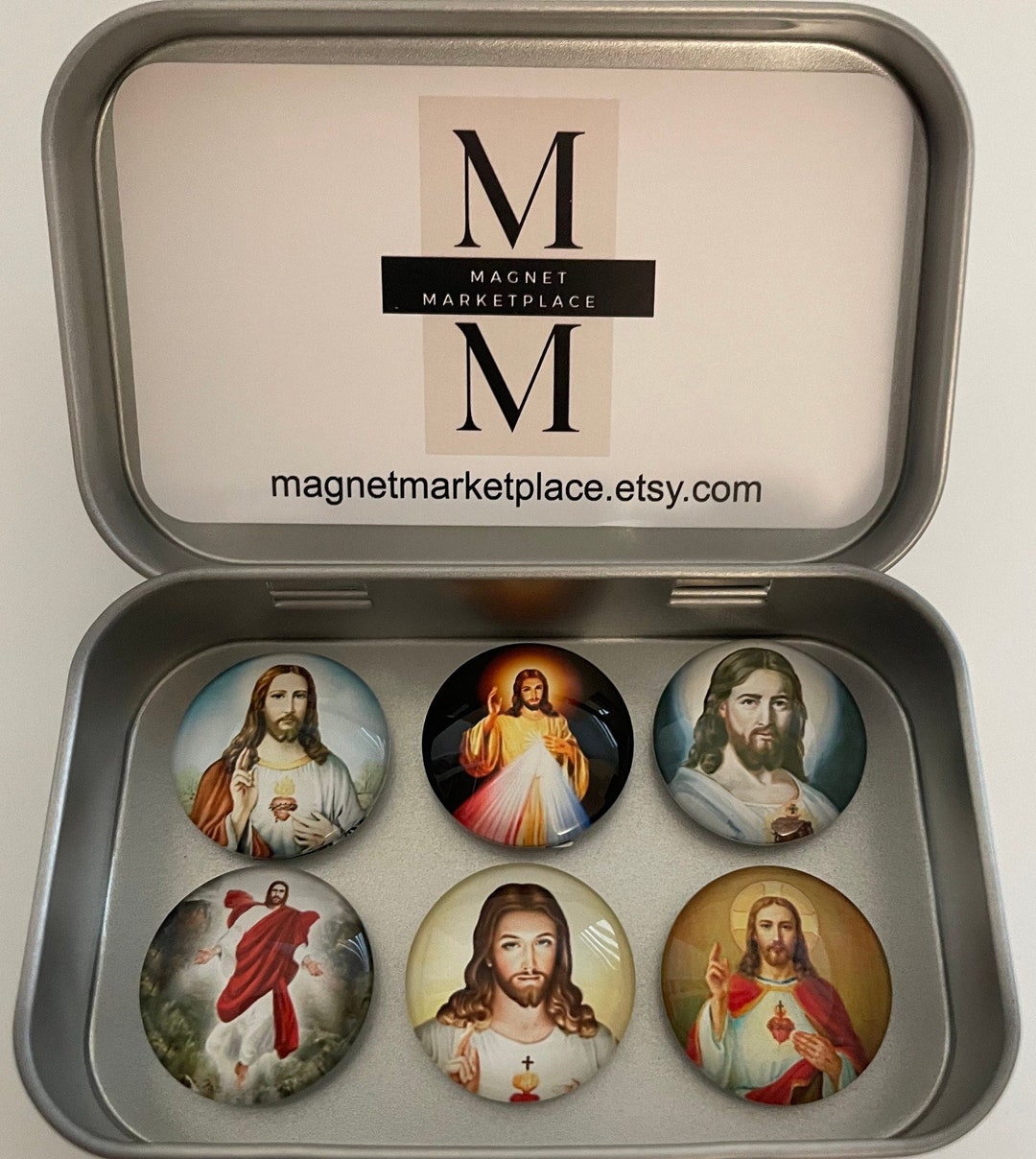 Jesus Magnets | Jesus Gift | Jesus Decorations | Jesus Decor | Jesus ...