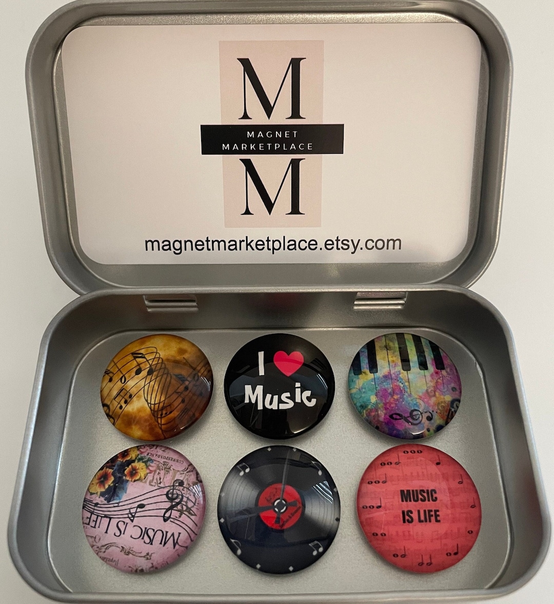 Music Magnets | Music Themed Gifts | Gift for Music Lover | Gift for ...