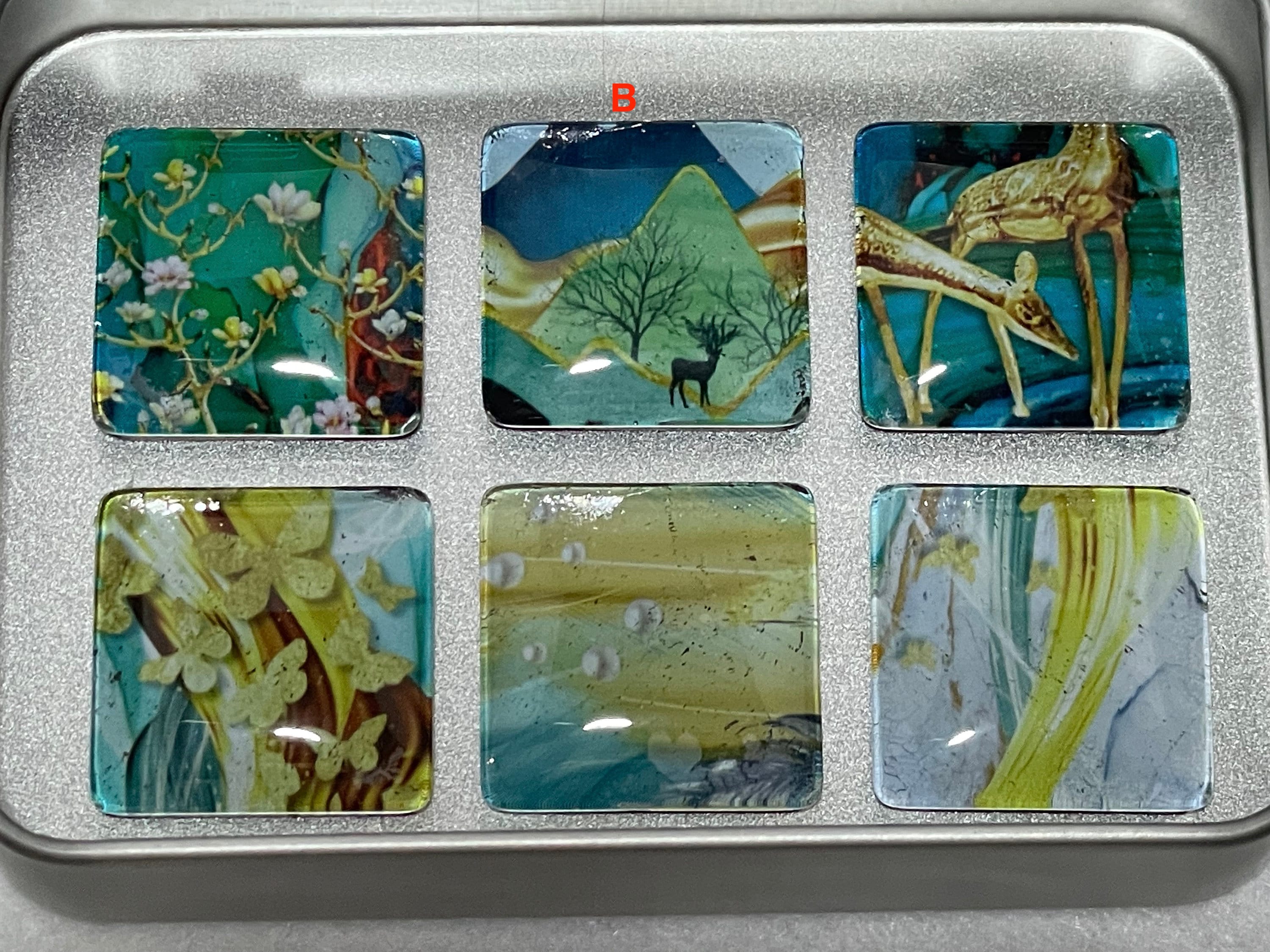 Nature Fridge Magnets Refrigerator Magnet Gift Set Nature - Etsy