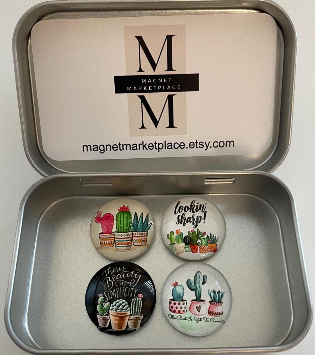 Cactus Themed Gift Magnets | Cactus Gifts | Cactus Plant Gifts | Cactus ...