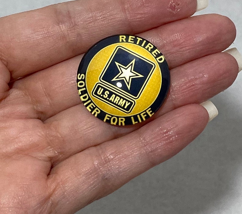 Army Veteran Magnets Military Gift Retired Military Army Magnets Army ...